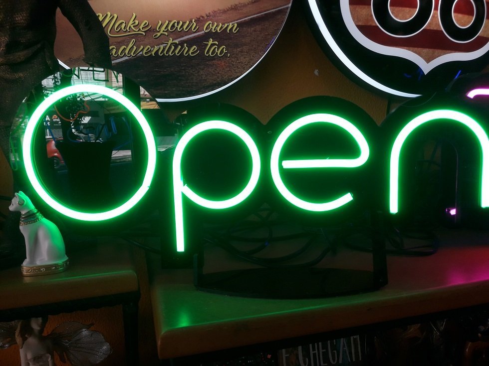 NEON OPEN VERDE - Neons - Super Vintage